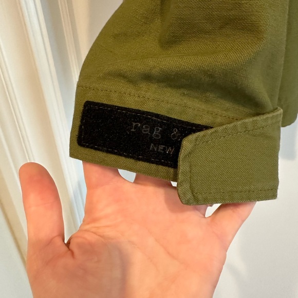 rag & bone | Jackets & Coats | Rag And Bone Icons Army Flight Shirt Jacket | Poshmark